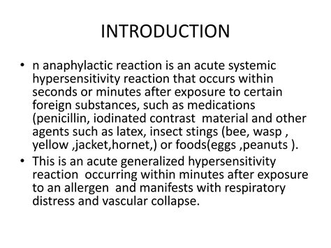 Anaphylactic Shock Pptx