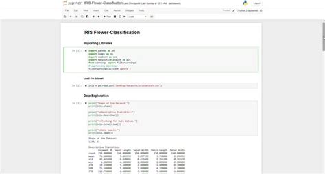 Video Completed Task 3 Of Iris Flower Classification At Bharat Intern