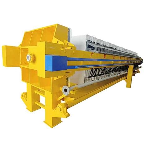 Hydraulic Diaphragm Compression Filter Press Gypsum Wastewater Filtration Low Moisture Content