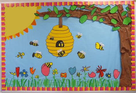 Actividades para Educación Infantil 10 ideas para hacer murales escolares