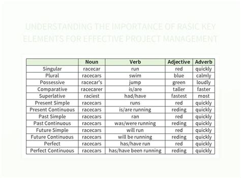 Understanding The Importance Of RASIC Key Elements For Effective