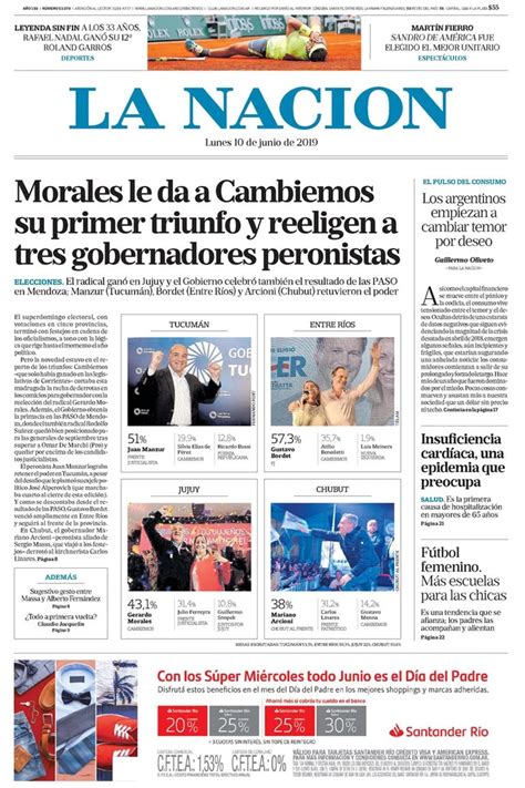 La Nacion Argentina 10 De Junio De 2019 Infobae