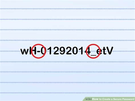 Ways To Create A Secure Password WikiHow