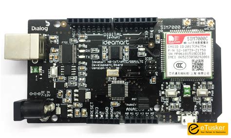 Ideamart Iot Emtc Gsm Lte Development Board Sim7000c Atmega328 Etusker