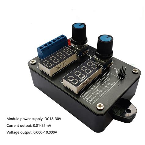 Current Voltage Signal Generator 0 5V 10V 0 4 20mA Analog Constant Current Source Debugging KW