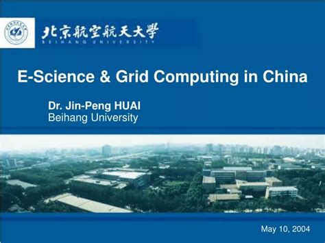 PPT E Science Grid Computing In China PowerPoint Presentation ID