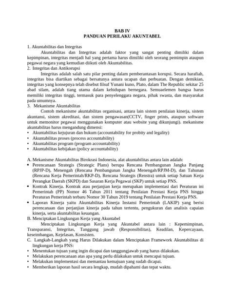 Perilaku Akuntabel Pdf