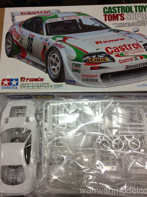 Tamiya 24163 1 24 Castrol Toyota Tom S Supra GT WAH WAH MODEL SHOP