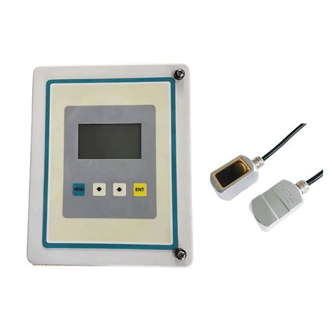 Best Clamp Water Clamp On Portable Ultrasonic Split Liquid Flowmeter Flow Meter Manufacturer And