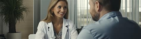 Premium Ai Image A Woman In A White Coat Smiling