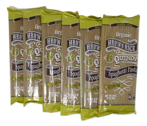 Trader Joes Brown Rice Quinoa Spaghetti Pasta Pack Of 6