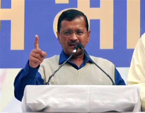 Need Modis Blessings Kejriwal After Defeating Bjp India News