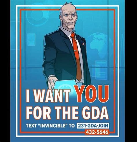 Invincible Season 2 Part 2 Cecil Stedman Wants You For The Gda