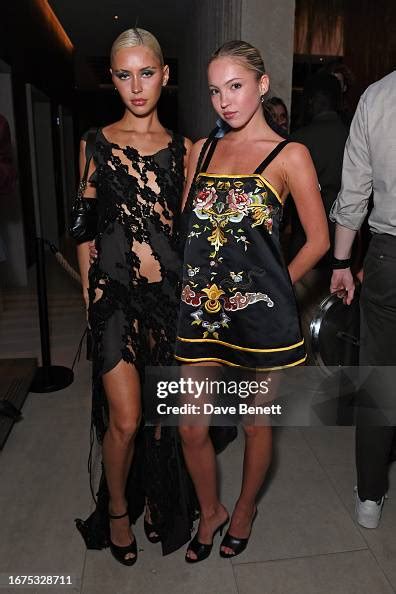 Iris Law And Lila Moss Attend The Perfect X Valentino Lfw Party At 1