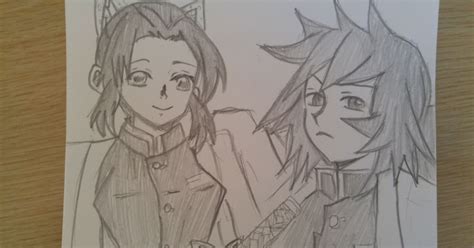 鬼滅の刃 落書き2 ゆんのイラスト Pixiv