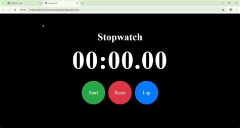 Kalpesh Pawar On Linkedin Prodigyinfotech Stopwatch Internship Prodigy