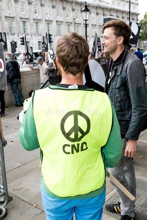 Protesters Gather In London For An Anti Nuclear War Protest Editorial