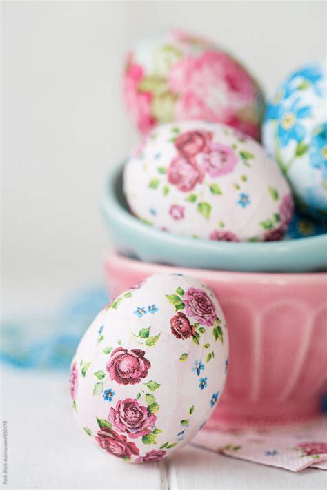 Decoupage Easter Eggs At Brain Ervin Blog