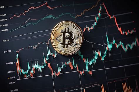 Premium Photo Bitcoin Stock Growth Chart Shows A Strong Increase In