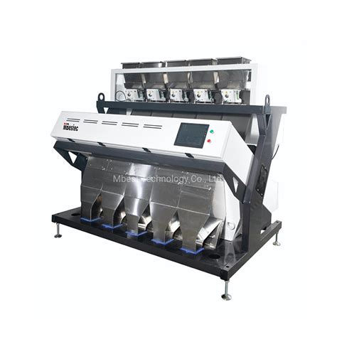 5 chutes rgb food processing machinery rice sorting machine with ccd