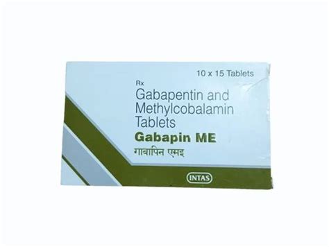 Gabapin Me Tablet 300mg 10x15 Tablets At ₹ 268 Strip In New Delhi Id 2856478117088