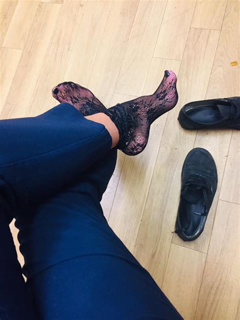 Do You Like My Work Socks For This Evening 🤷‍♀️🙈 ️ Scrolller