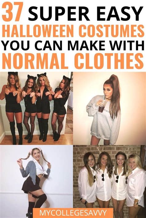 30 Easy Costumes With Normal Clothes For Guys And Girls Quick N Easy