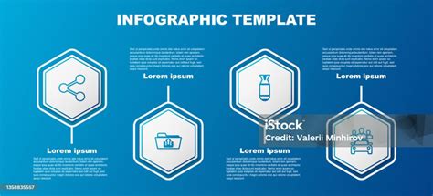 라인 공유 폴더 업로드 항공 폭탄 및 자동차 공유를 설정합니다 비즈니스 인포그래픽 템플릿입니다 벡터 개념에 대한 스톡 벡터 아트 및 기타 이미지 Istock