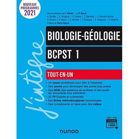 CAMPUS 4 COURS TOUT EN UN BIOLOGIE GEOLOGIE TOUT EN UN BCPST 1RE