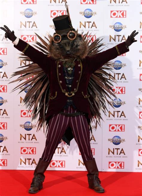 The Masked Singer Joel Dommett Drops Clues About Hedgehogs Identity