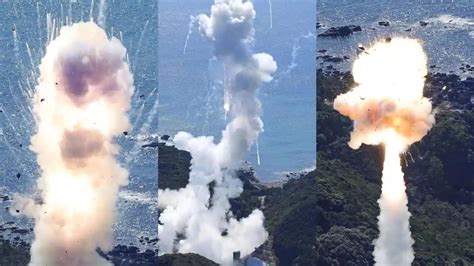 Japans First Private Rocket Explodes A Few Seconds After Lift Off R