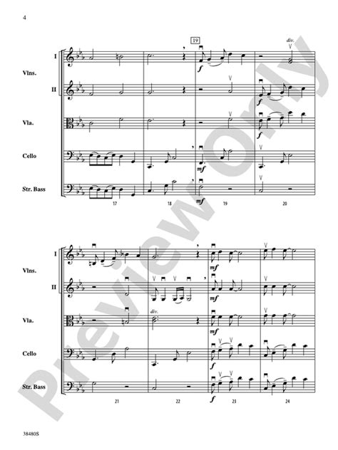 Tango Mysterioso Score String Orchestra Score Digital Sheet Music Download
