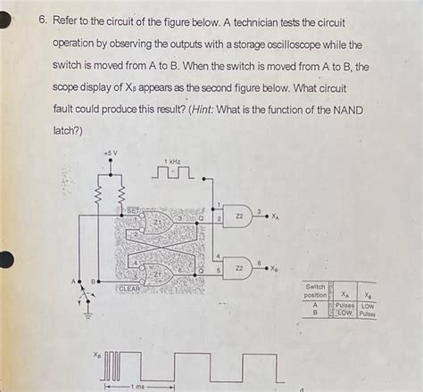 Solved 6 Refer To The Circuit Of The Figure Below A Chegg Com