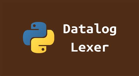 Github Clarkedb Datalog Lexer A Datalog Lexical Scanner Implemented