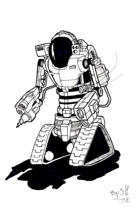 Mining Robot Mr Y06 By Epe On Deviantart