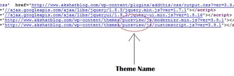 how to find which wordpress theme other site or blog is using