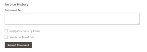 How To Configure Invoice Comments In Magento 2