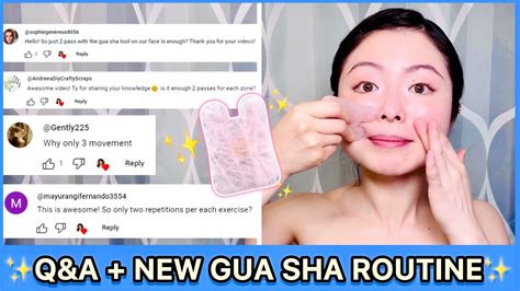 Qanda New Gua Sha Face And Neck Massage💗anti Aging Face Lift Massage