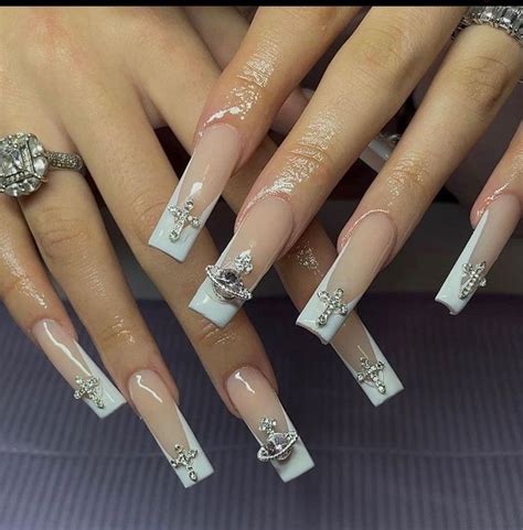 Nails Acrylic Inspo Tiktok Gel X Long Nails Insta Vivienne Westwood