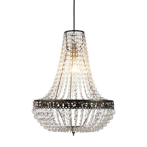 Victoria Jewelled Pendant Light Fitting