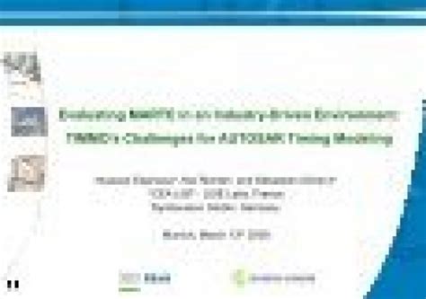 Timmos Challenges For Autosar Timing Modeling Lifl