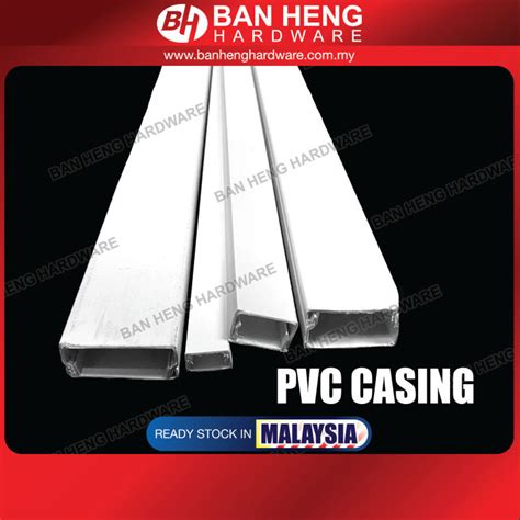 6ft Pvc Wiring Casing Electrical Casing Trunking Wire Casing