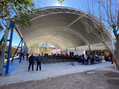 Inauguran Domo En Escuela Antonio Quevedo Con Inversión De 4 Mdp La
