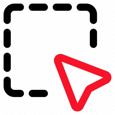 Mouse Select Click Selection Round Tool Icon Download On Iconfinder