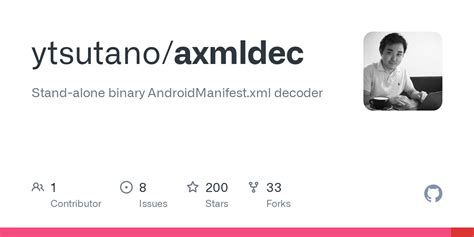 GitHub Ytsutano Axmldec Stand Alone Binary AndroidManifest Xml Decoder