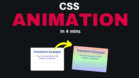 Css Animation In 4 Minutes Create Stunning Card Animations With