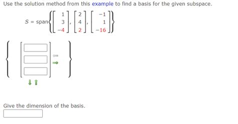 Solved Use The Solution Method From This Example To Find A Chegg Com
