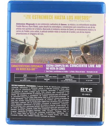 Bohemian Rhapsody La Historia De Freddie Mercury Blu Ray En Venta En