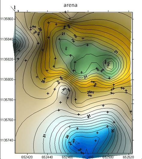 Semivariograma De La Variable Arena Download Scientific Diagram