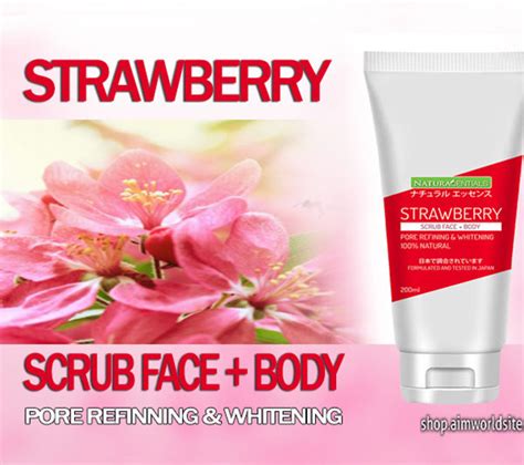 Naturacential Strawberry Scrub Face Body Al Cabildo Site